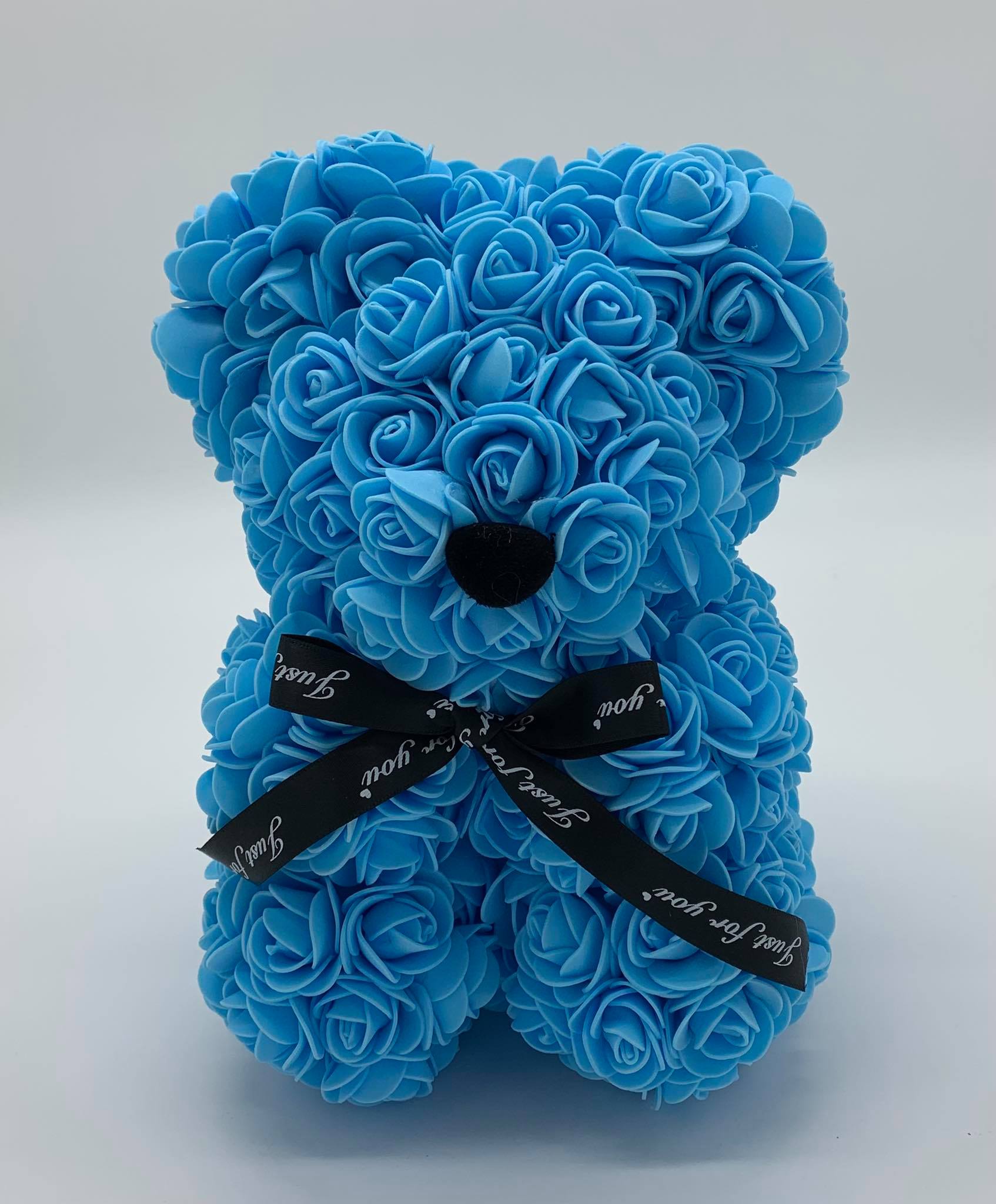 ΕΙΔΗ ΔΩΡΩΝ :: ROSEBEAR ΓΑΛΑΖΙΟ ΑΠΟ ΤΕΧΝΗΤΑ ΤΡΙΑΝΤΑΦΥΛΛΑ 25CM ΣΕ ΚΟΥΤΙ ...